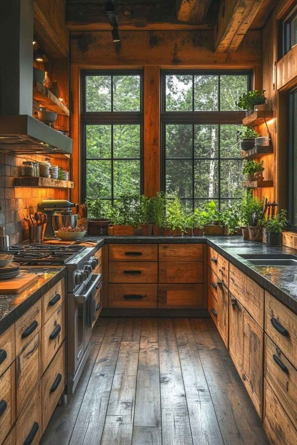 20 Kitchen Ideas With Wooden Countertops To Make Kitchen Stand Out