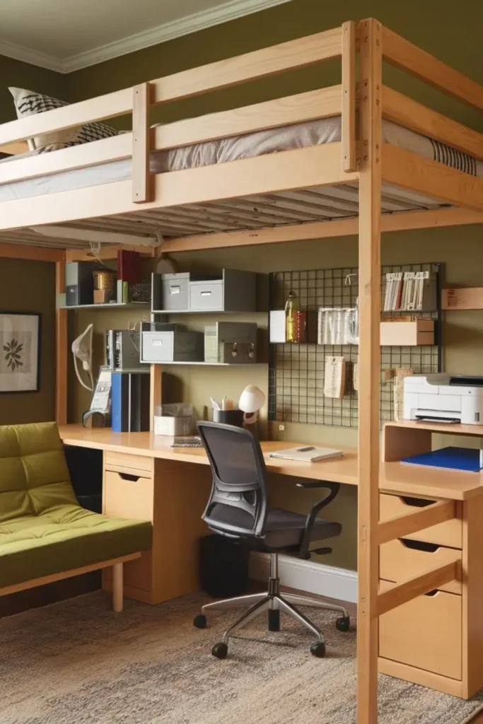 Double Your Space: 20 Loft Bed Ideas For Small Rooms