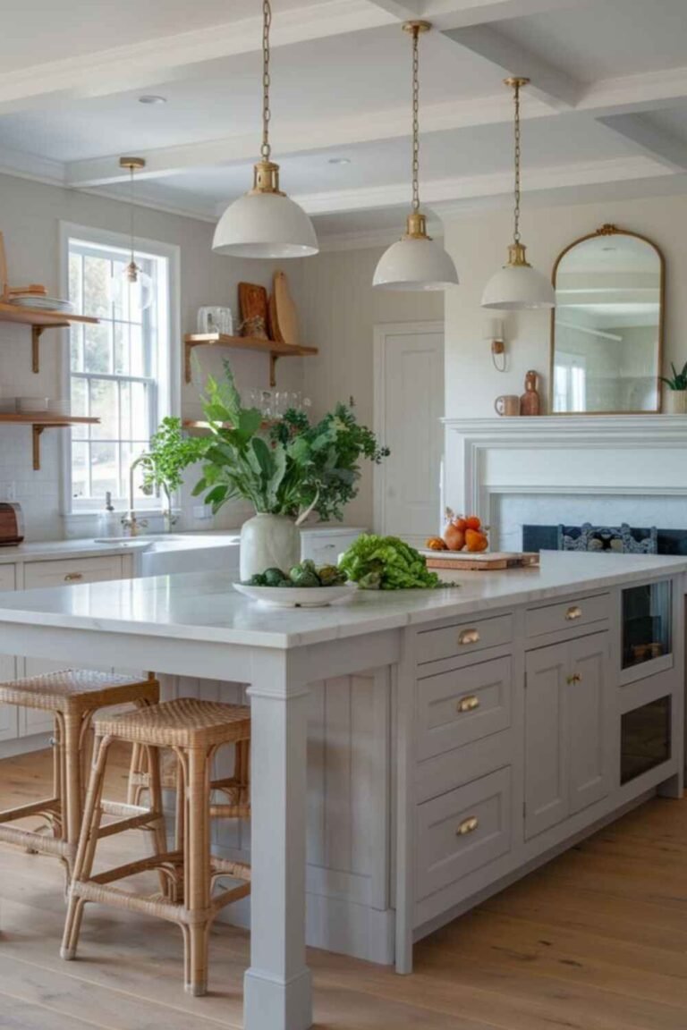 20 Modern Traditional Kitchen Inspirations With Unique Look!
