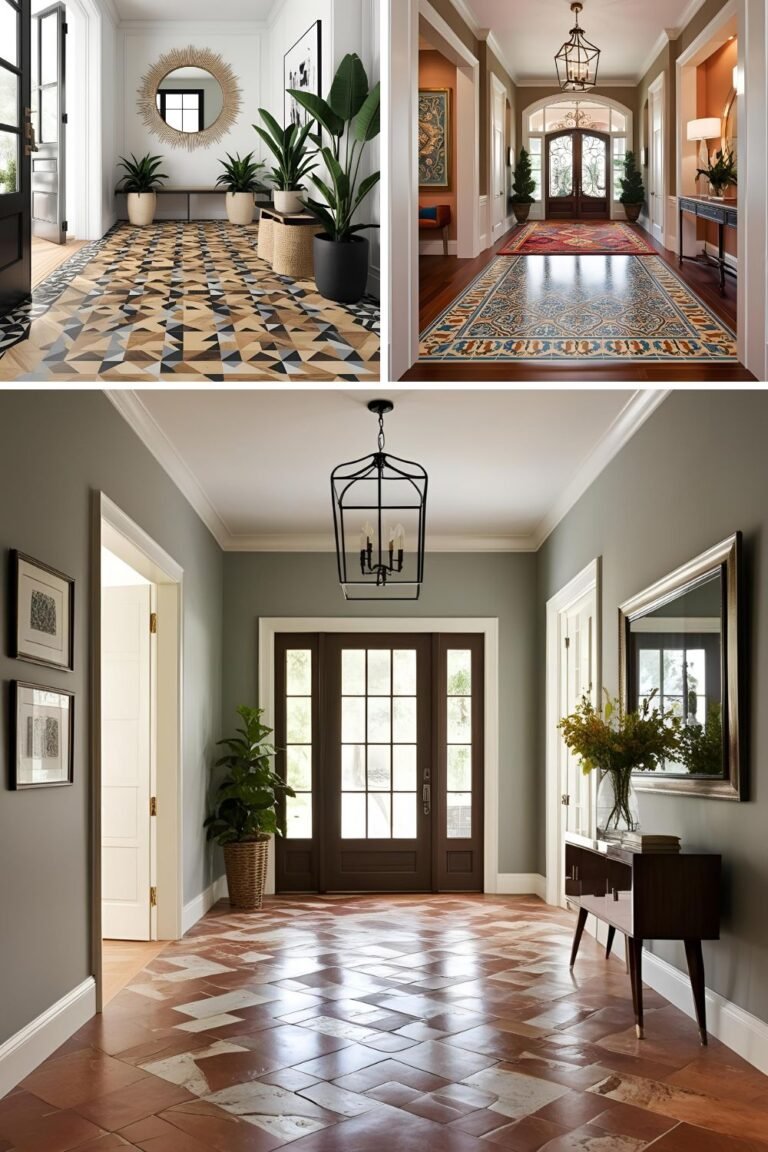 17 Stunning Entryway Floor Ideas To Transform Your Home - FowlFamily ...
