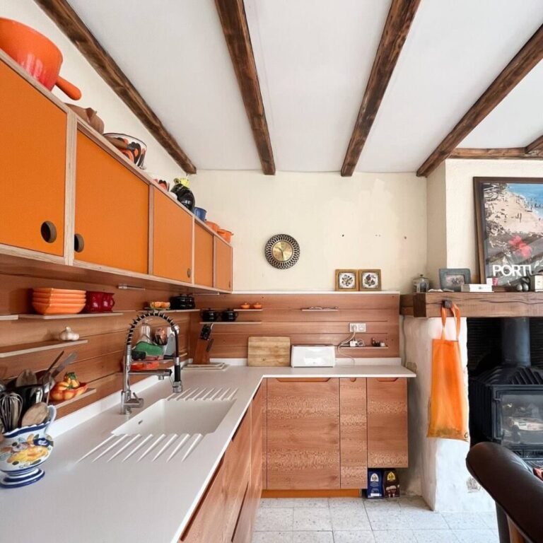 25 Vibrant Orange Kitchen Ideas To Brighten Up Your Cooking Space ...