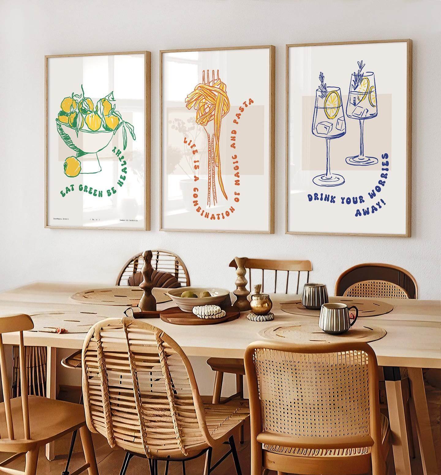 19 Creative Kitchen Gallery Wall Ideas To Transform Your Space ...