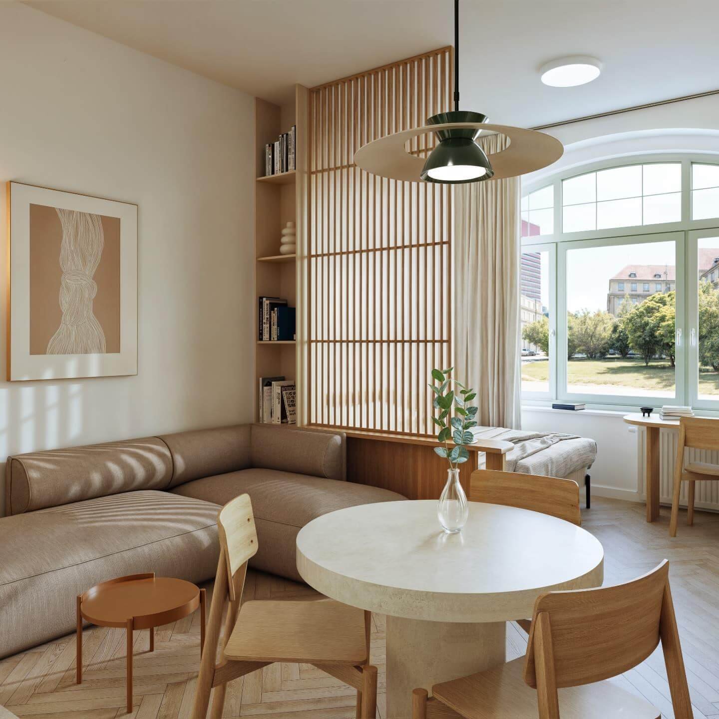 23 Small Studio Apartment Ideas That Maximize Style And Space ...