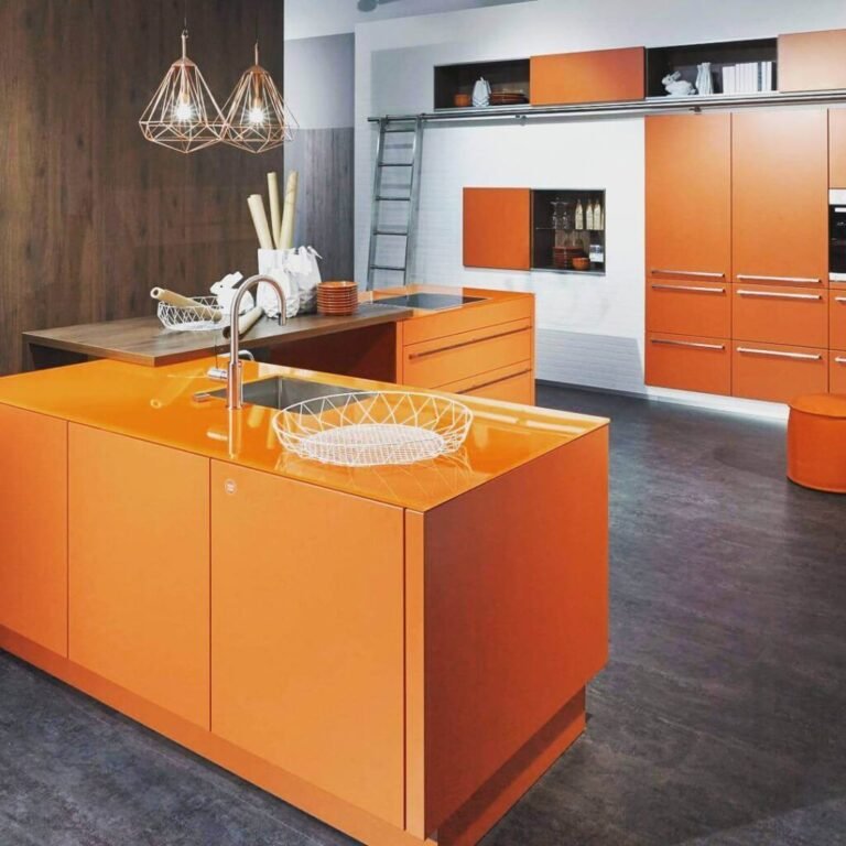 25 Vibrant Orange Kitchen Ideas To Brighten Up Your Cooking Space ...