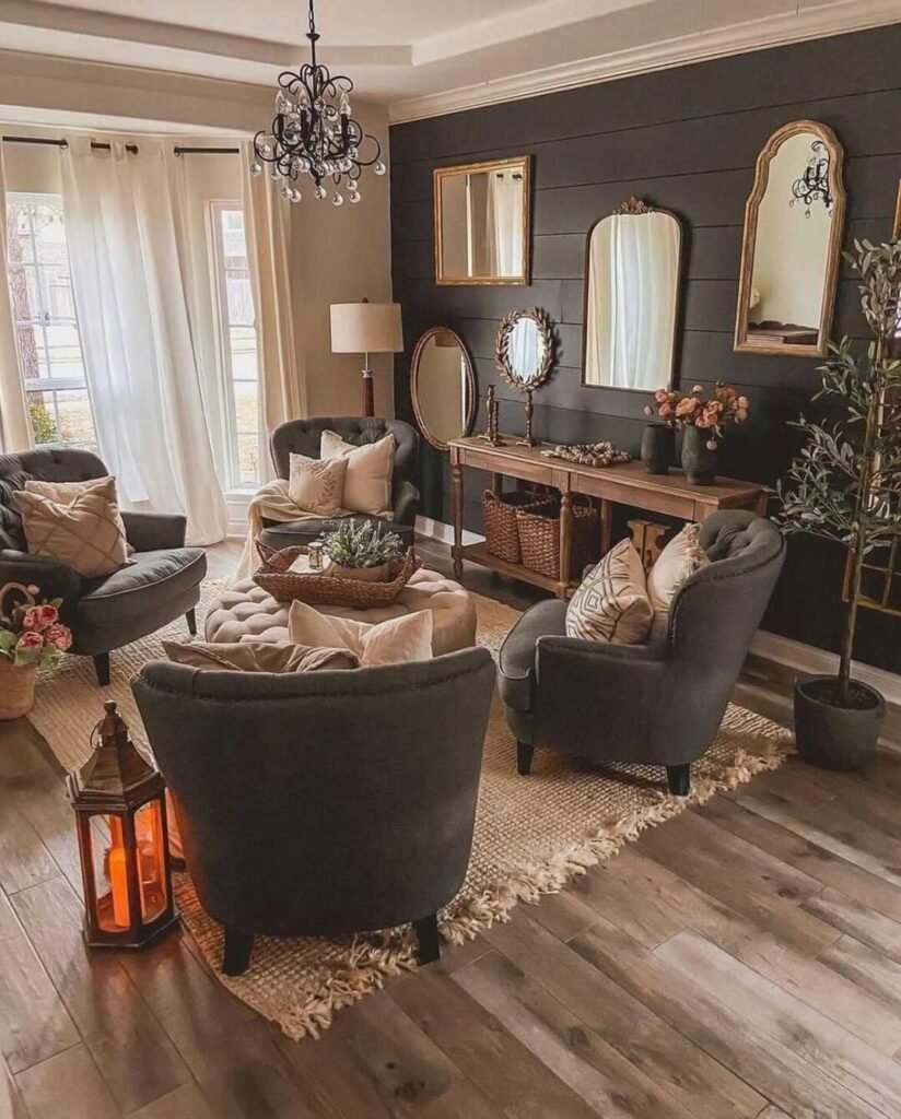 23 Boho Farmhouse Living Room Ideas To Transform Your Space ...