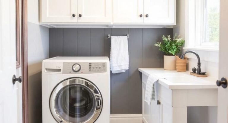 19 Small Farmhouse Laundry Room Designs For Charming And Functional Spaces